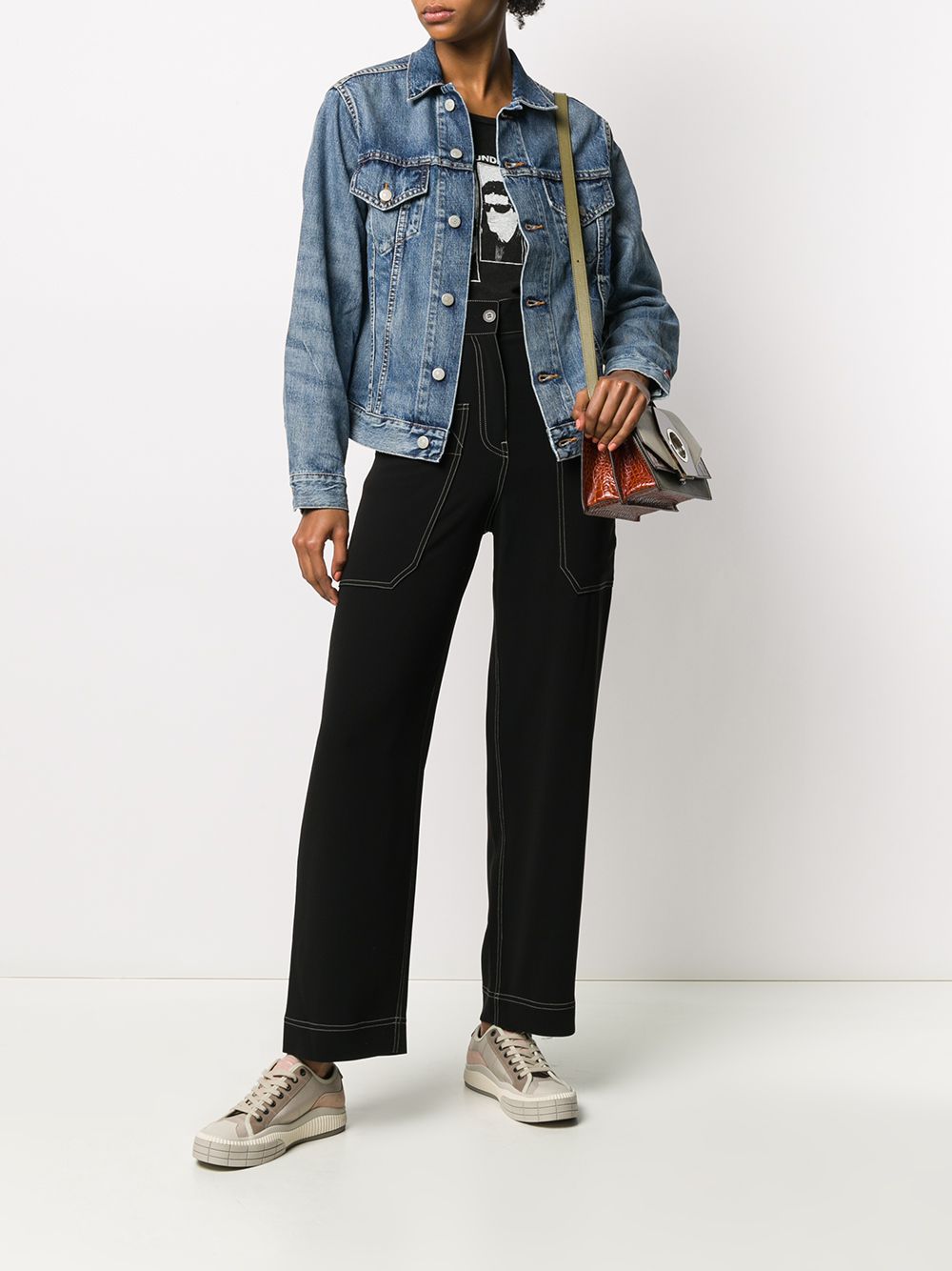 ALBERTO BIANI Straight-Leg Trousers