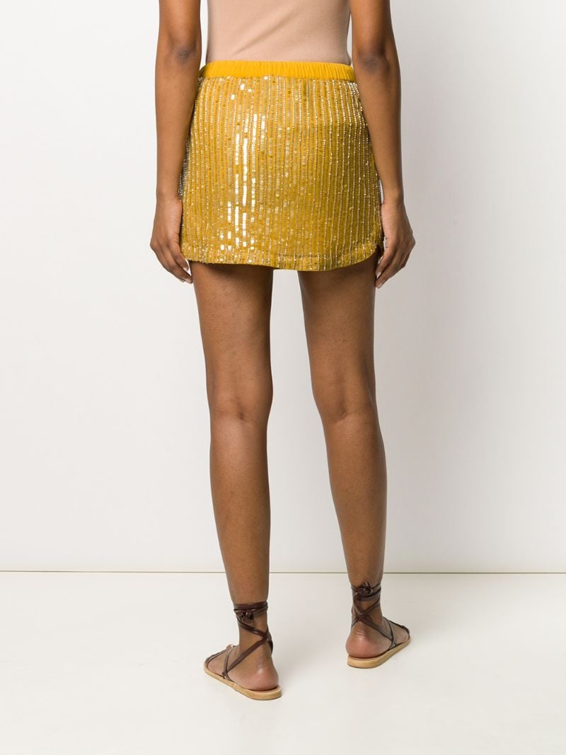 TWINSET Sequin Mini Skirt