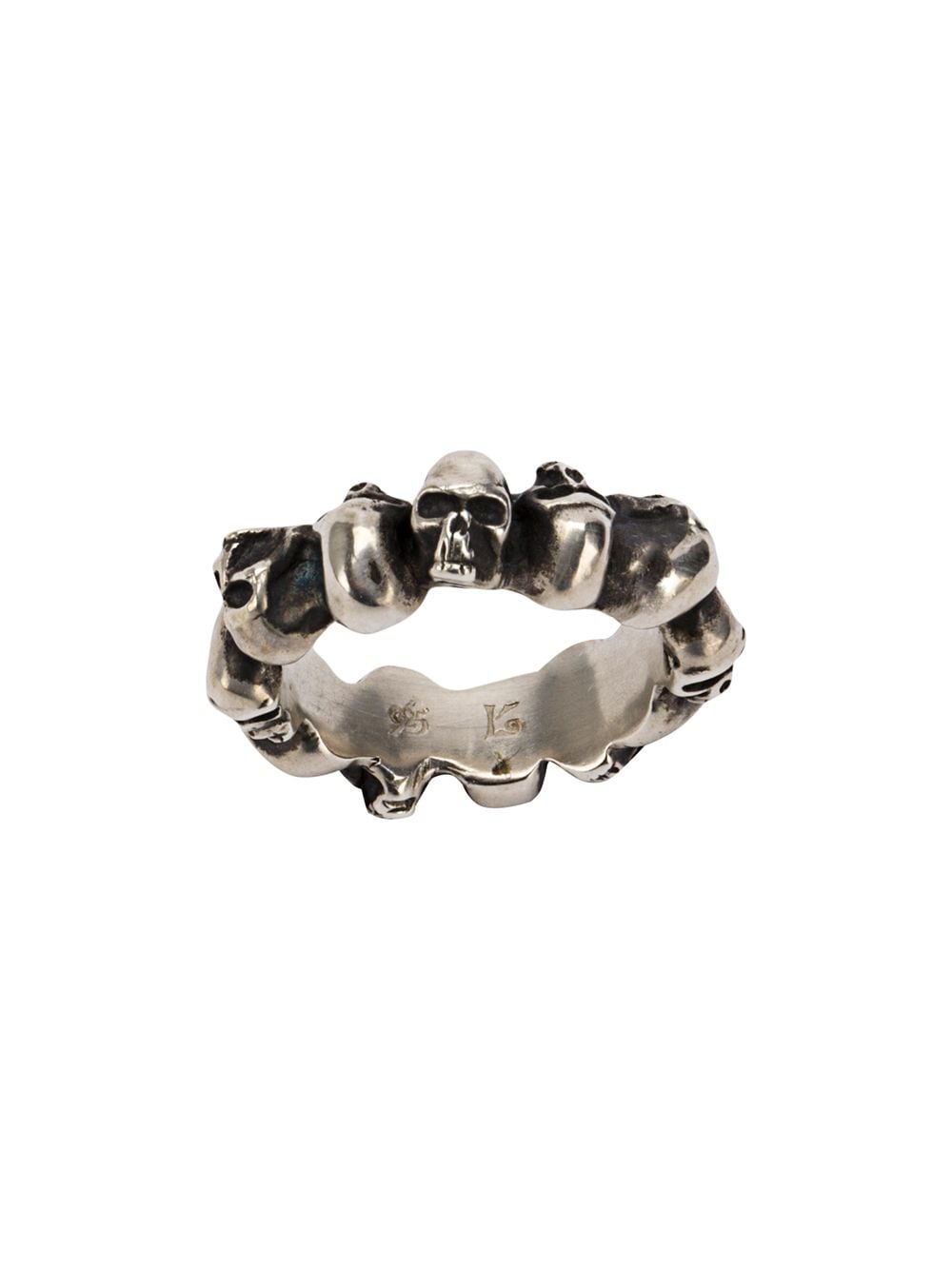Werkstatt:MüNchen Multi Skull Ring - Silver | Editorialist
