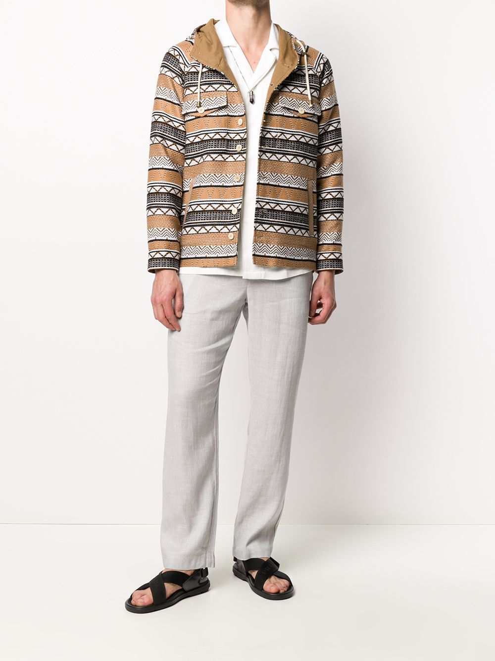 FRESCOBOL CARIOCA Straight-Leg Trousers