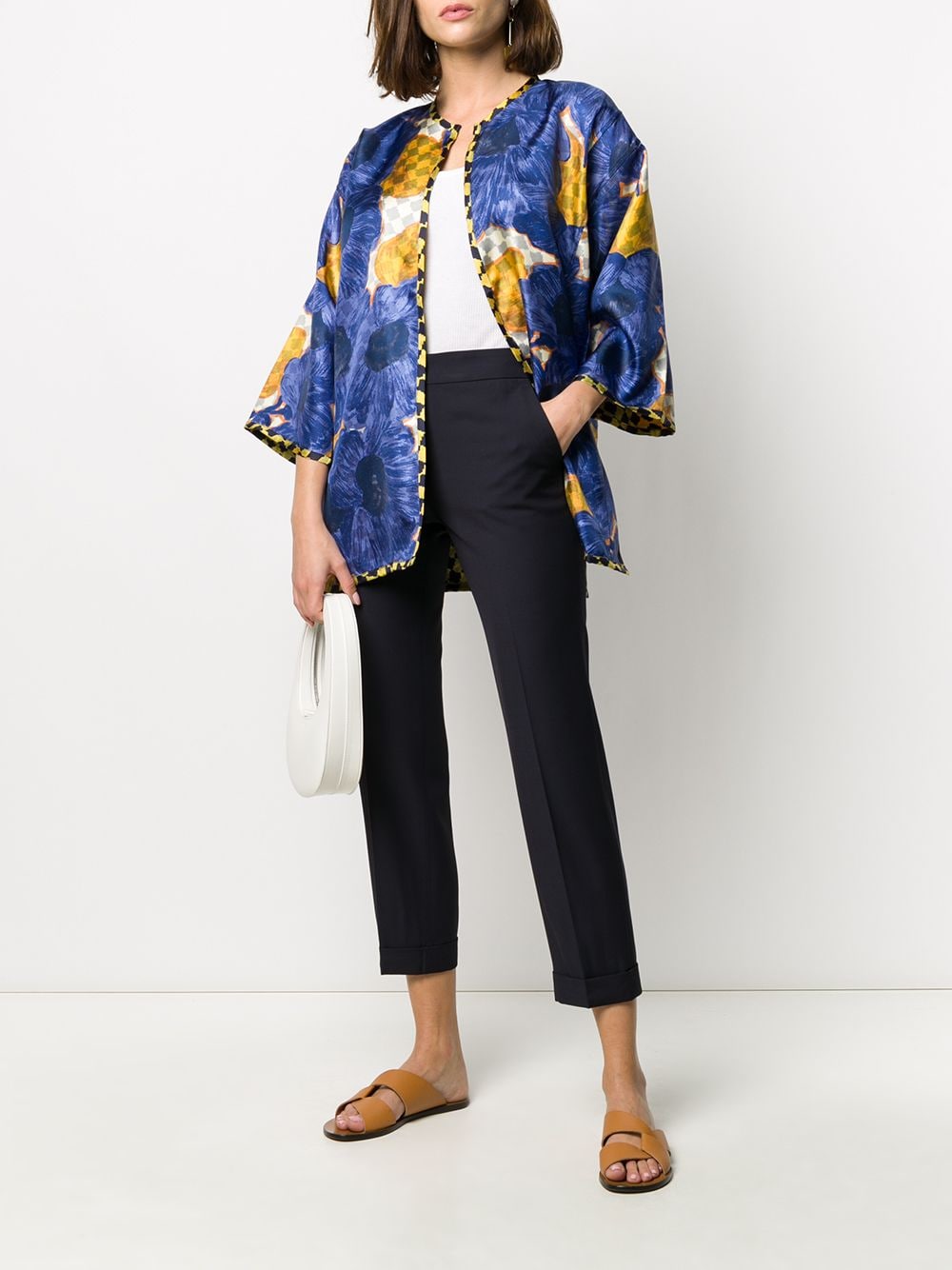 ETRO Cropped Tailored Trousers