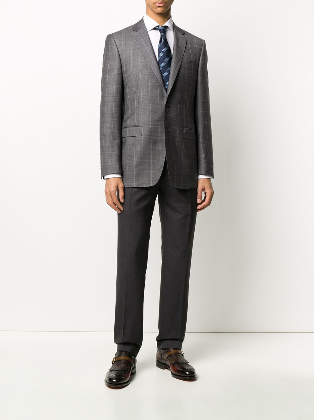 CANALI Canali Straight-Fit Tailored Trousers