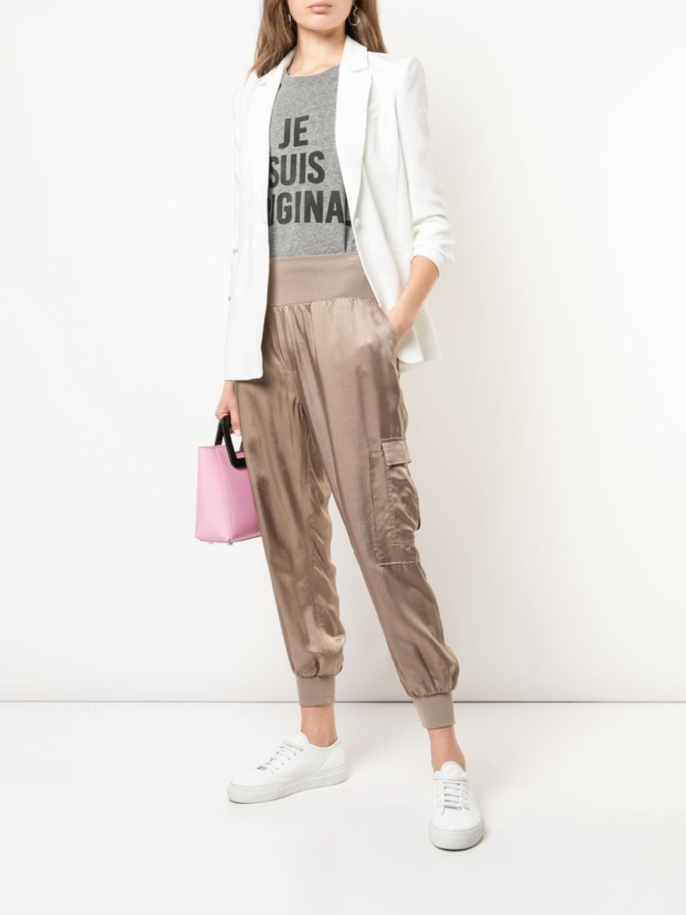 CINQ À SEPT Cinq á Sept Khloe Crepe Blazer