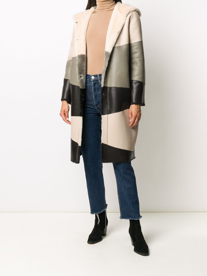 LISKA Liska Hooded Fur Coat