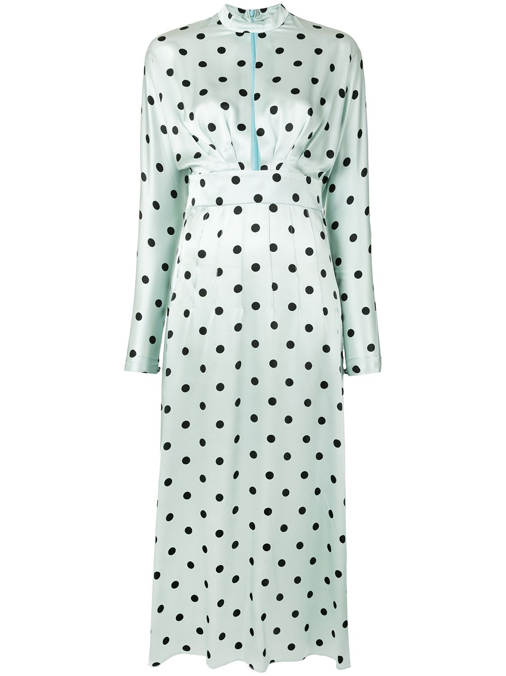 Raquel Diniz Yang Polka-Dot Silk Dress In Green - 71% Off | Editorialist Raquel Diniz Yang Polka-Dot Silk Dress In Green - 71% Off | Editorialist