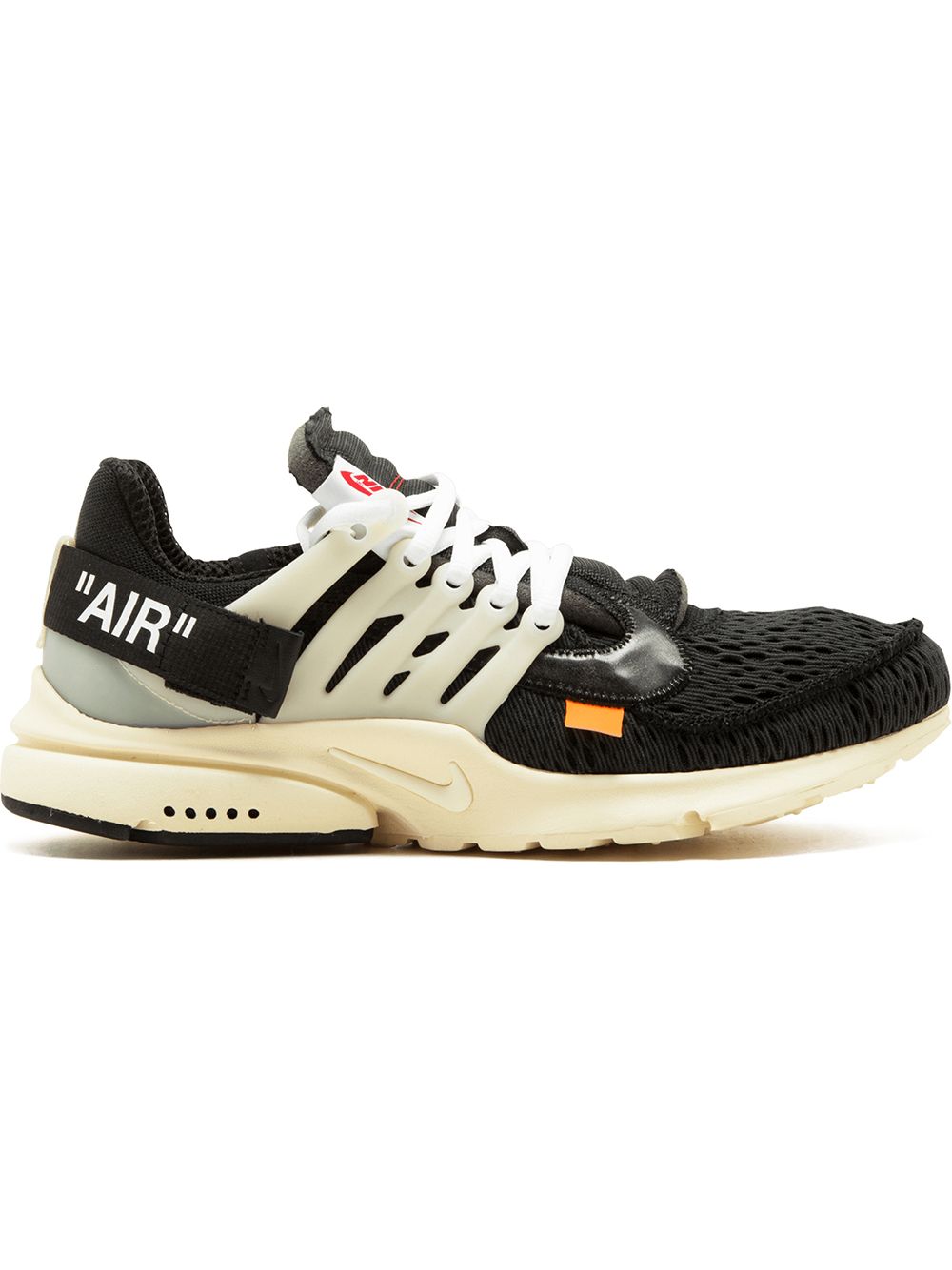Nike X Off White The : Air Presto Sneakers - Black Nike X Off White The : Air Presto Sneakers - Black