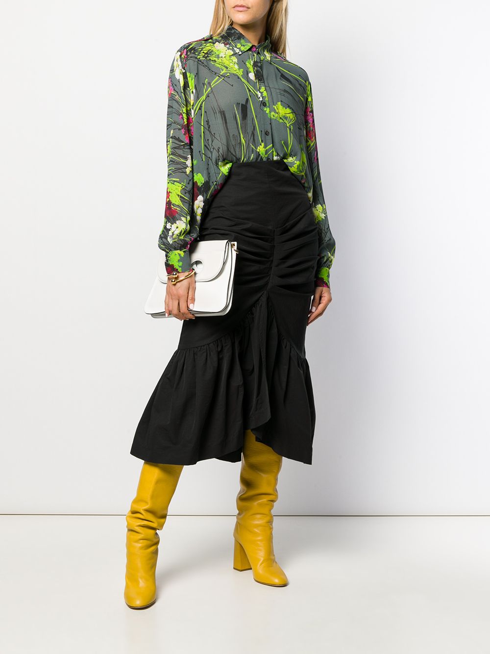 BLUMARINE Blumarine Floral Print Shirt