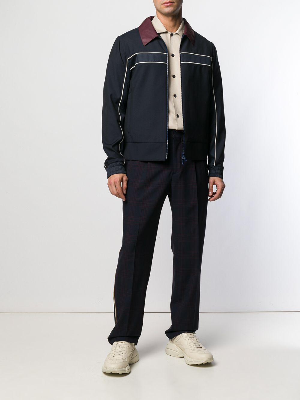 CALVIN KLEIN Tartan Patterned Trousers