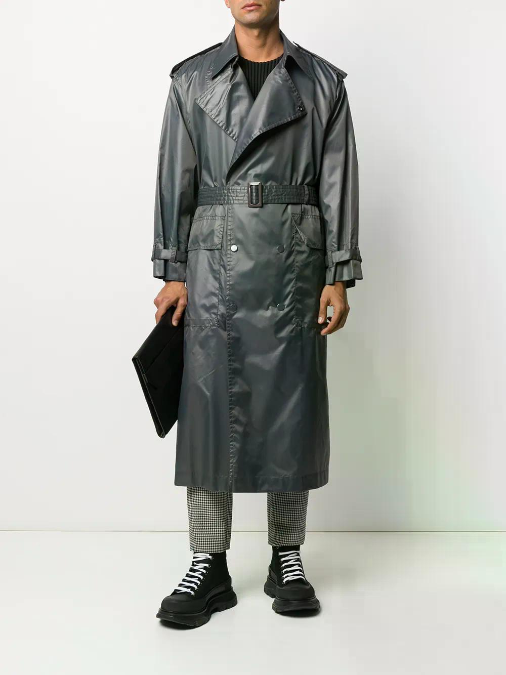 ISSEY MIYAKE Issey Miyake 1970's Double Breasted Trench Coat