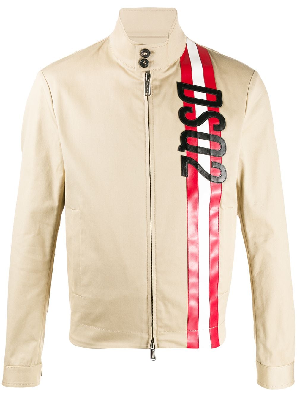 DSQUARED2 DSQUARED2 Zip-Up Logo Jacket