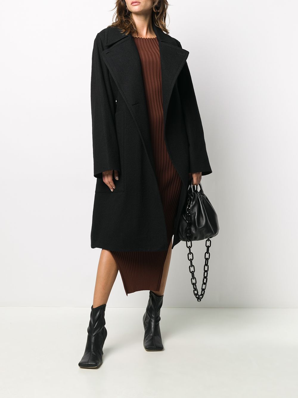 RICK OWENS Rick Owens Belted Coat