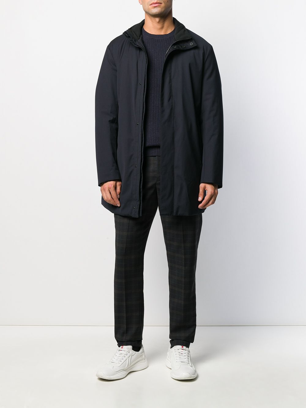 EMPORIO ARMANI Contrast Lining Short Coat