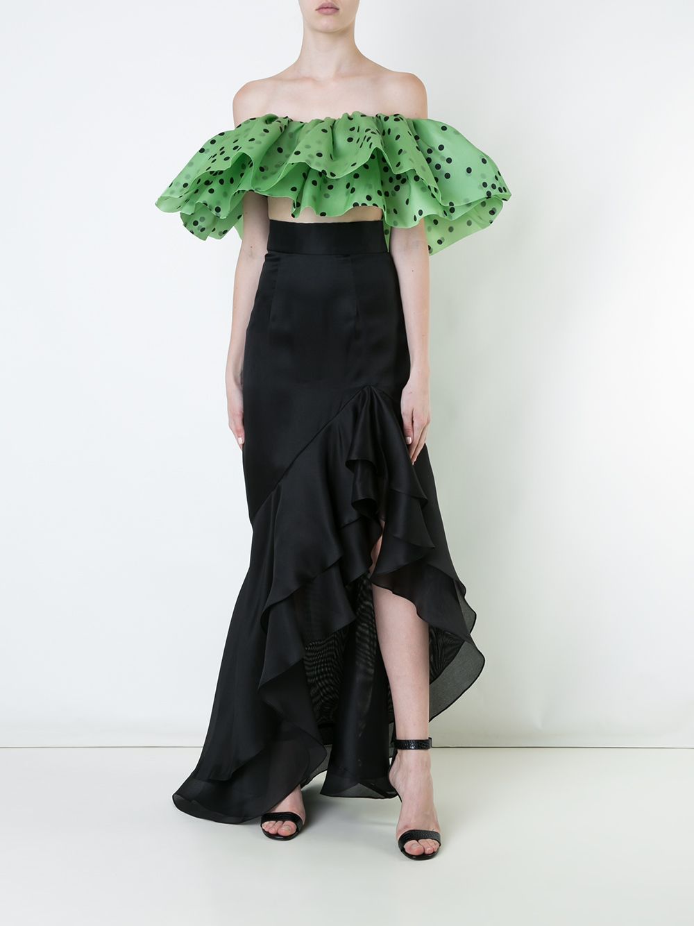 BAMBAH Bambah Double Ruffle Top