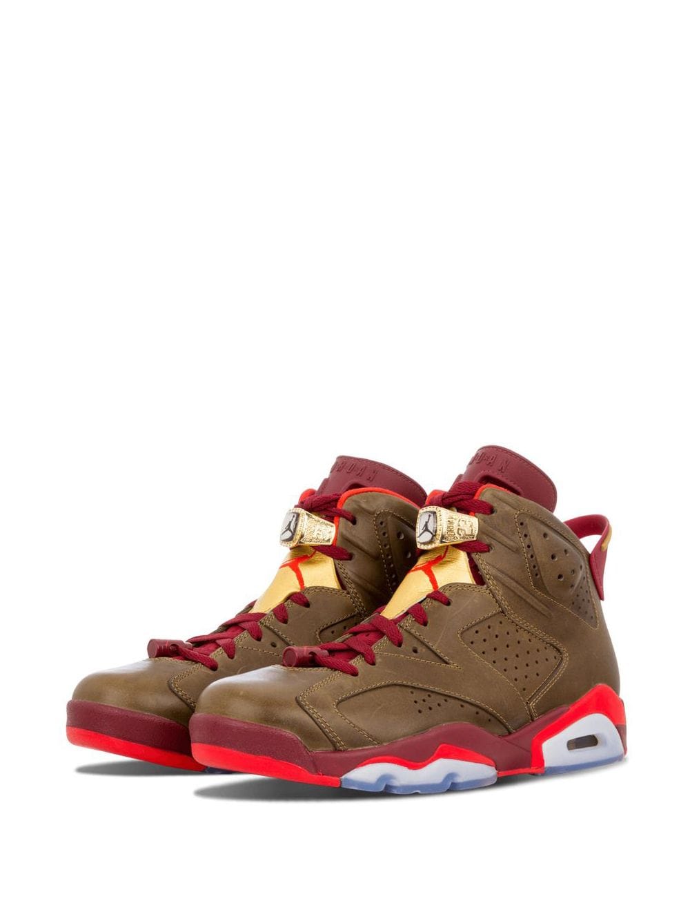 Jordan Retro Sneakers Brown Editorialist