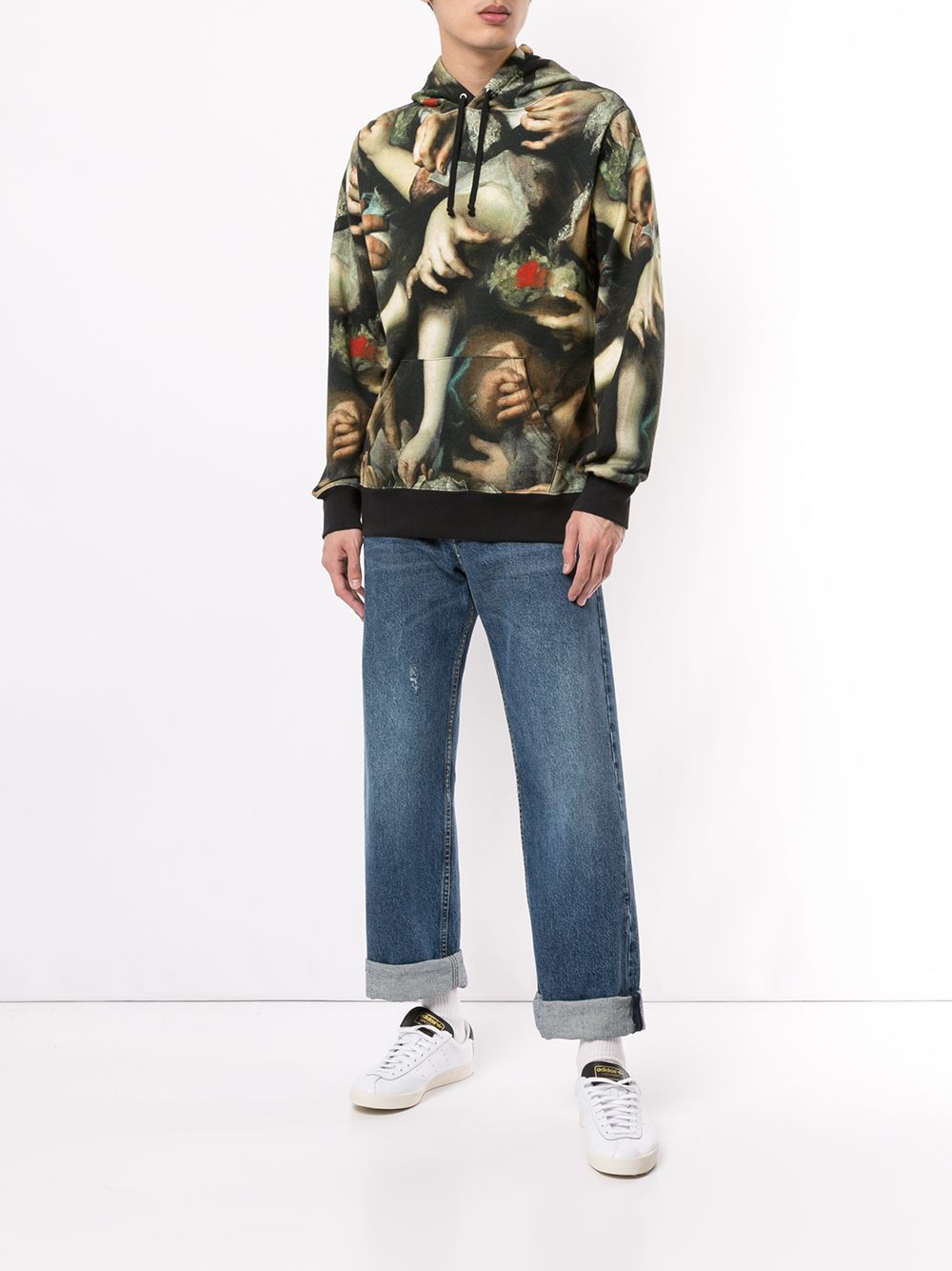 Supreme Le Bain-Print Hoodie In Black | Editorialist