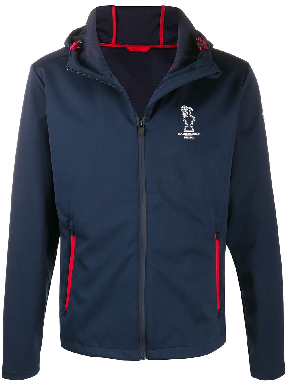 North Sails X 36th America'S Cup Presented Prada Hooded Jacket In