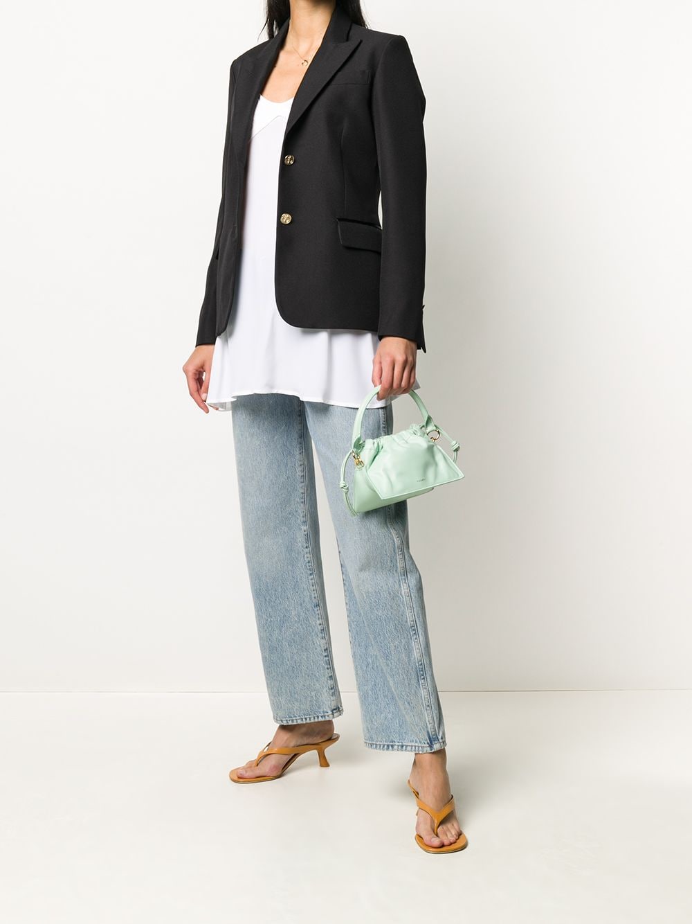 DONDUP Knit Detail Strappy Top