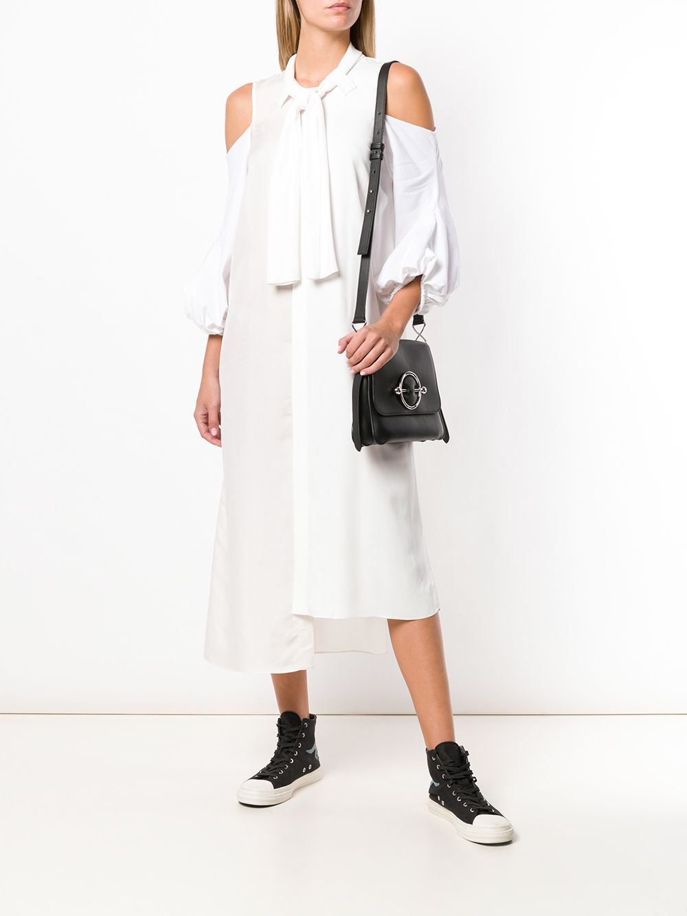 JW ANDERSON Bow Detailed Midi Dress