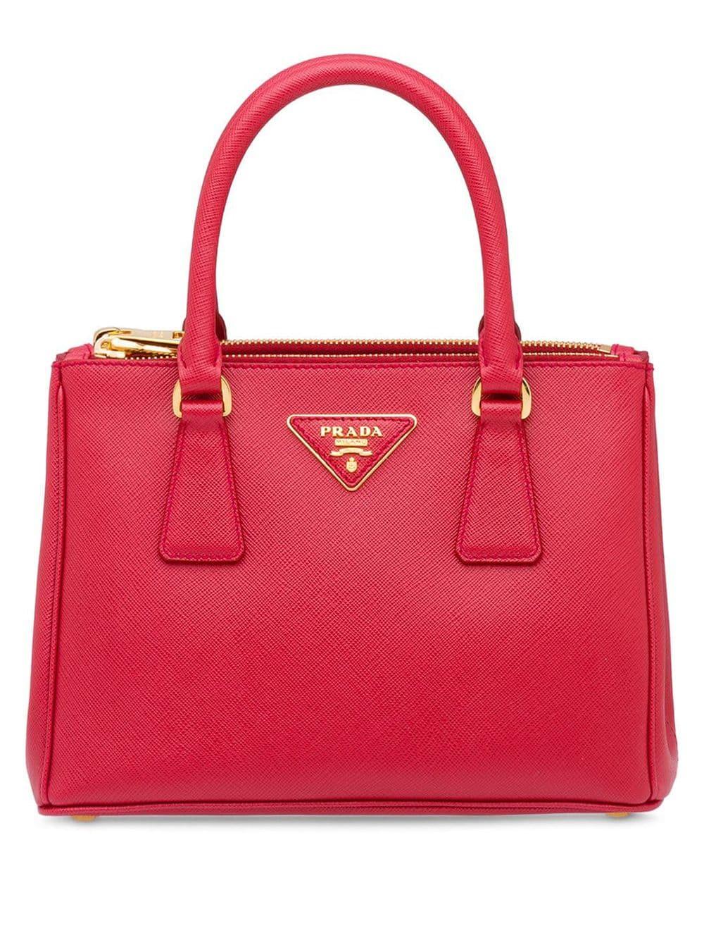 Prada Galleria Tote Bag Red Editorialist