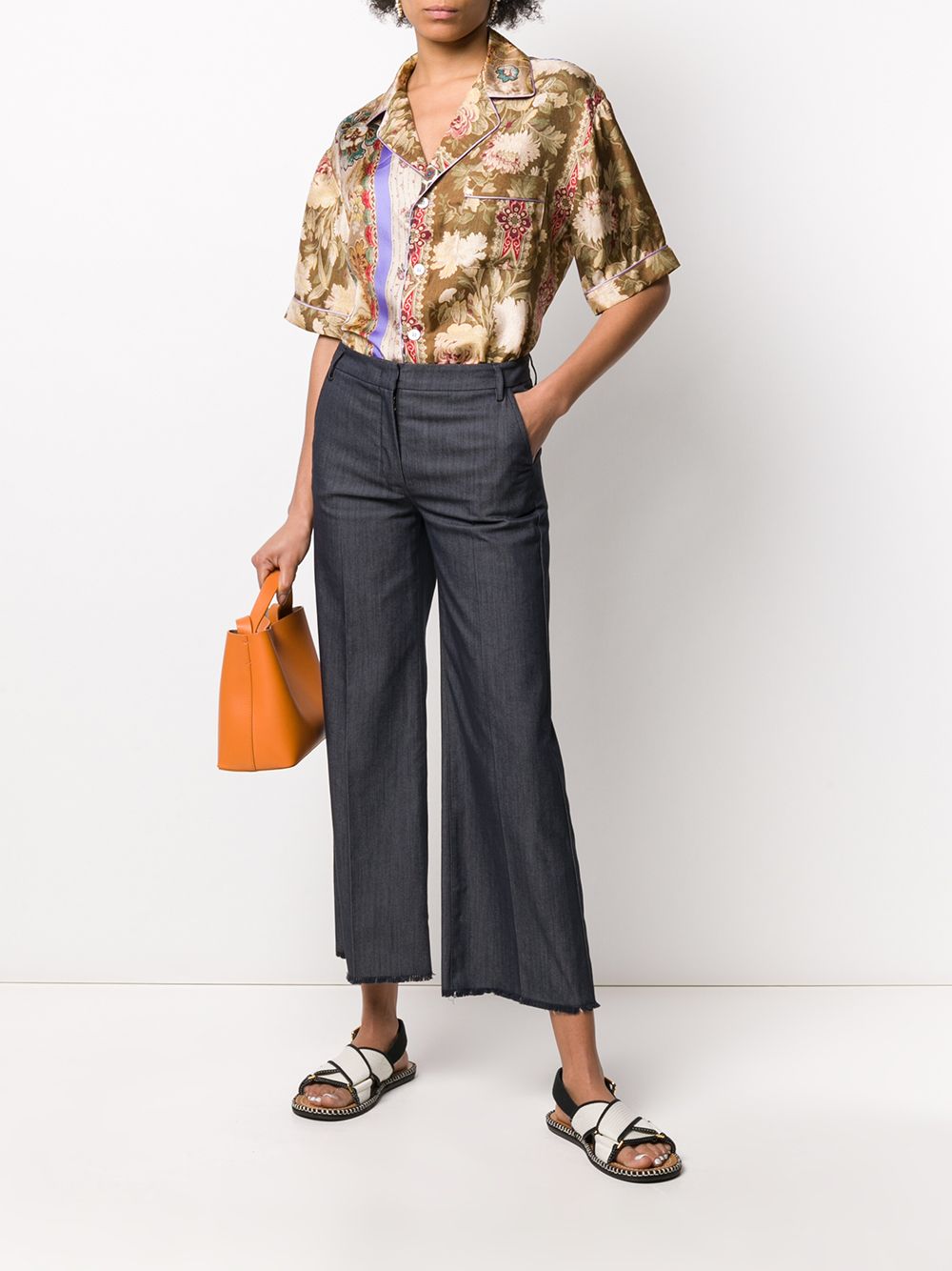 BLANCA VITA Patty Flared Trousers