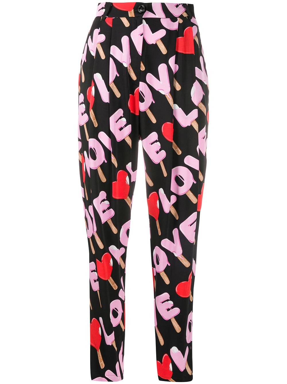 MOSCHINO Printed Tailored Trousers