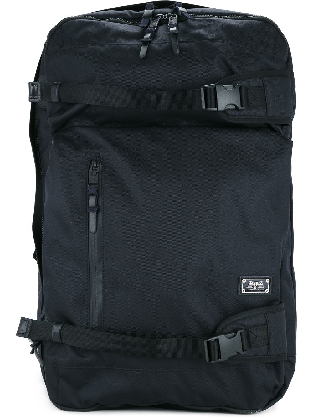 AS2OV Large Cordura Dobby 305d 3way Bag - Black | Editorialist