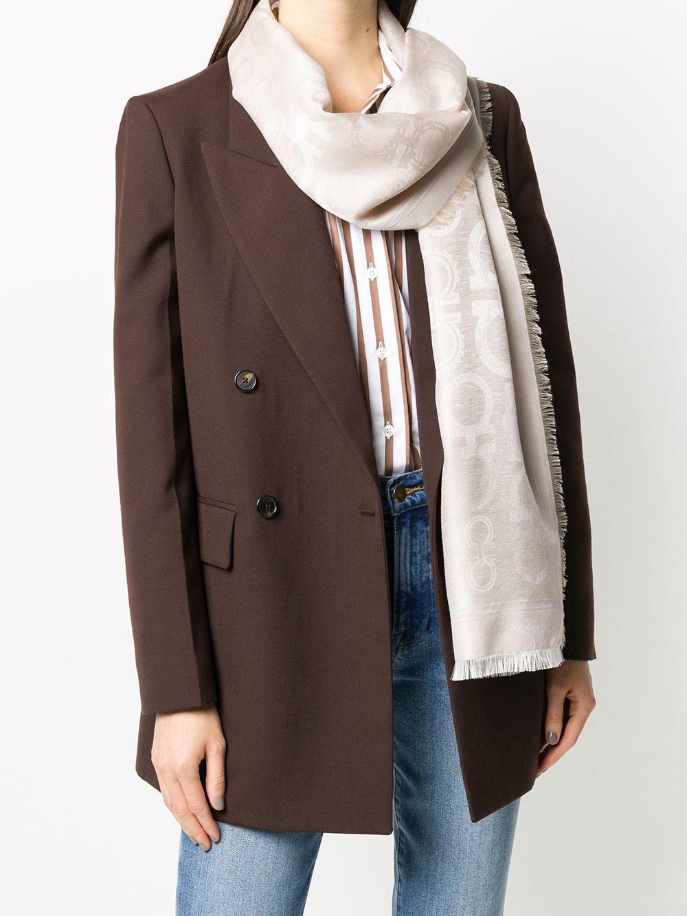 SALVATORE FERRAGAMO SALVATORE FERRAGAMO Gancini Stole