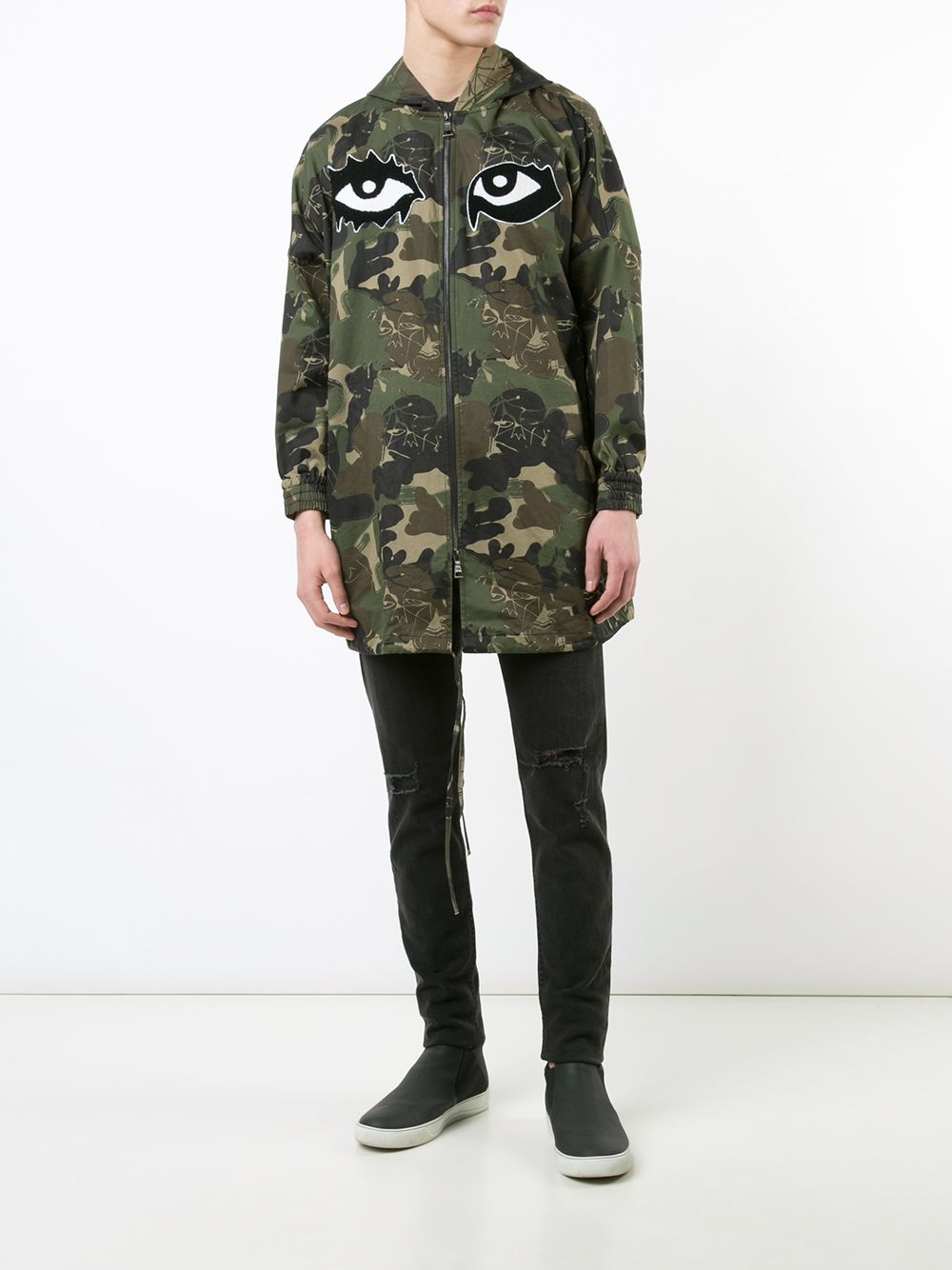 HACULLA. Camouflage Print Coat