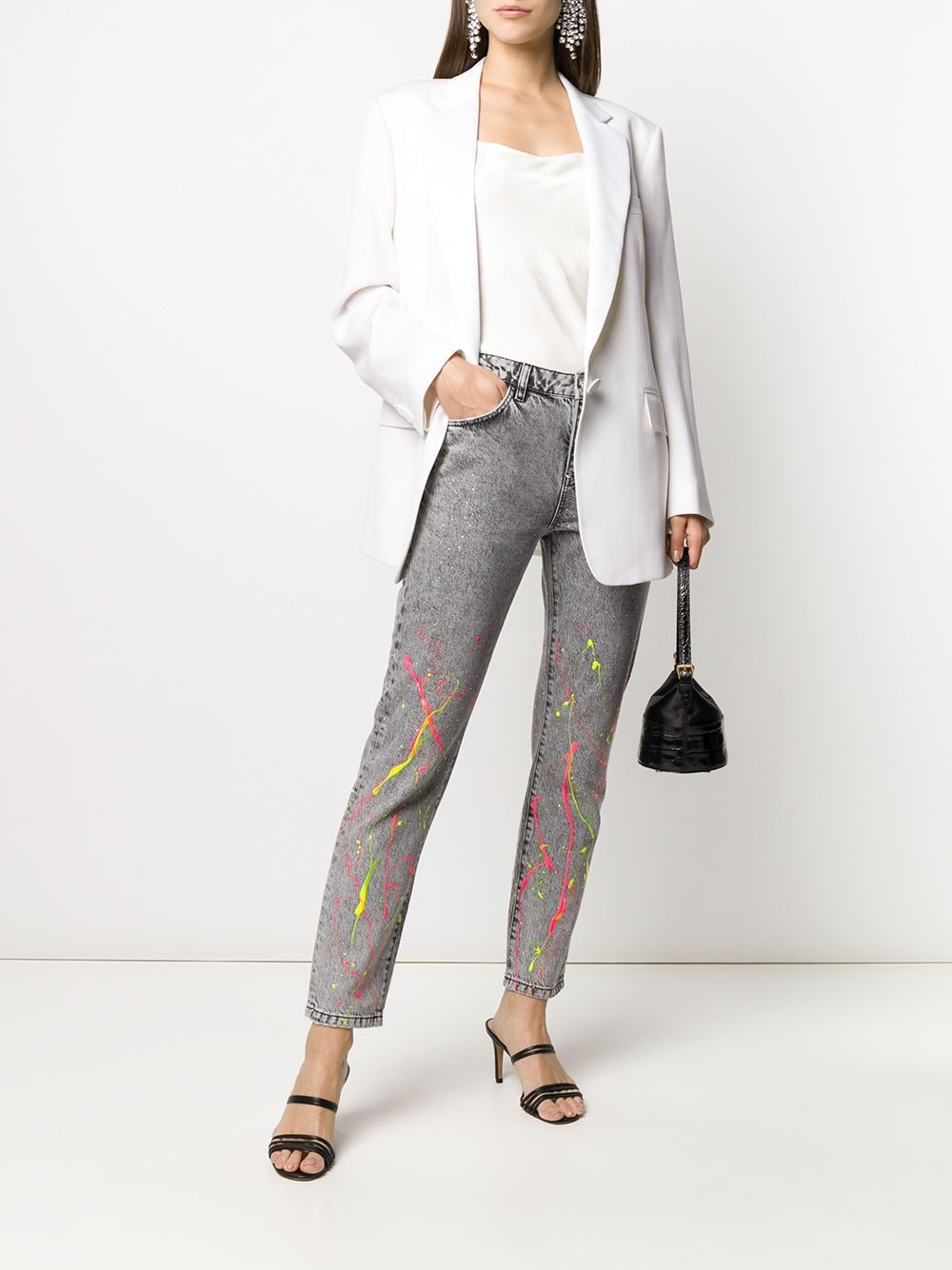 PHILIPP PLEIN Paint Splatter Jeans