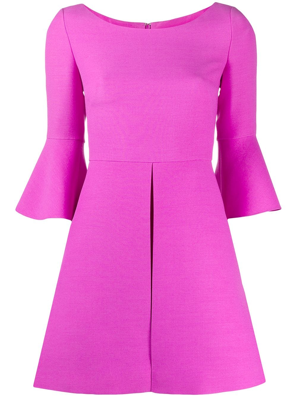 VALENTINO Flared Sleeves Mini Dress