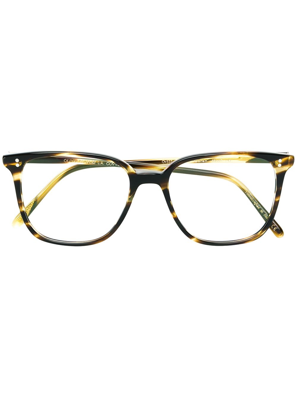 Oliver Spencer Coren Glasses Brown Editorialist