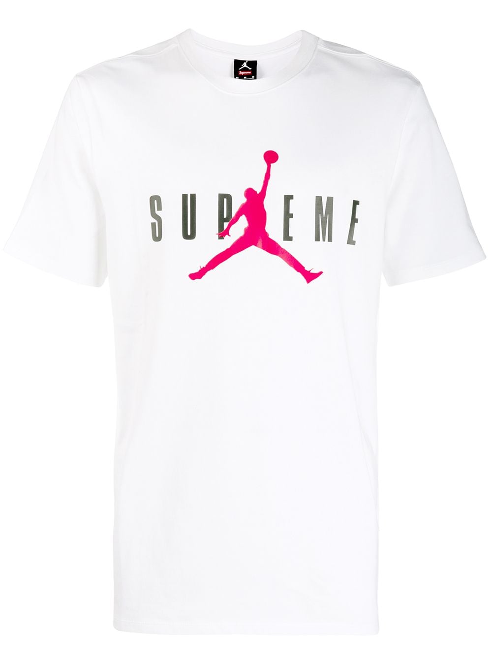 Supreme X Jordan Logo-print T-hirt - White | Editorialist