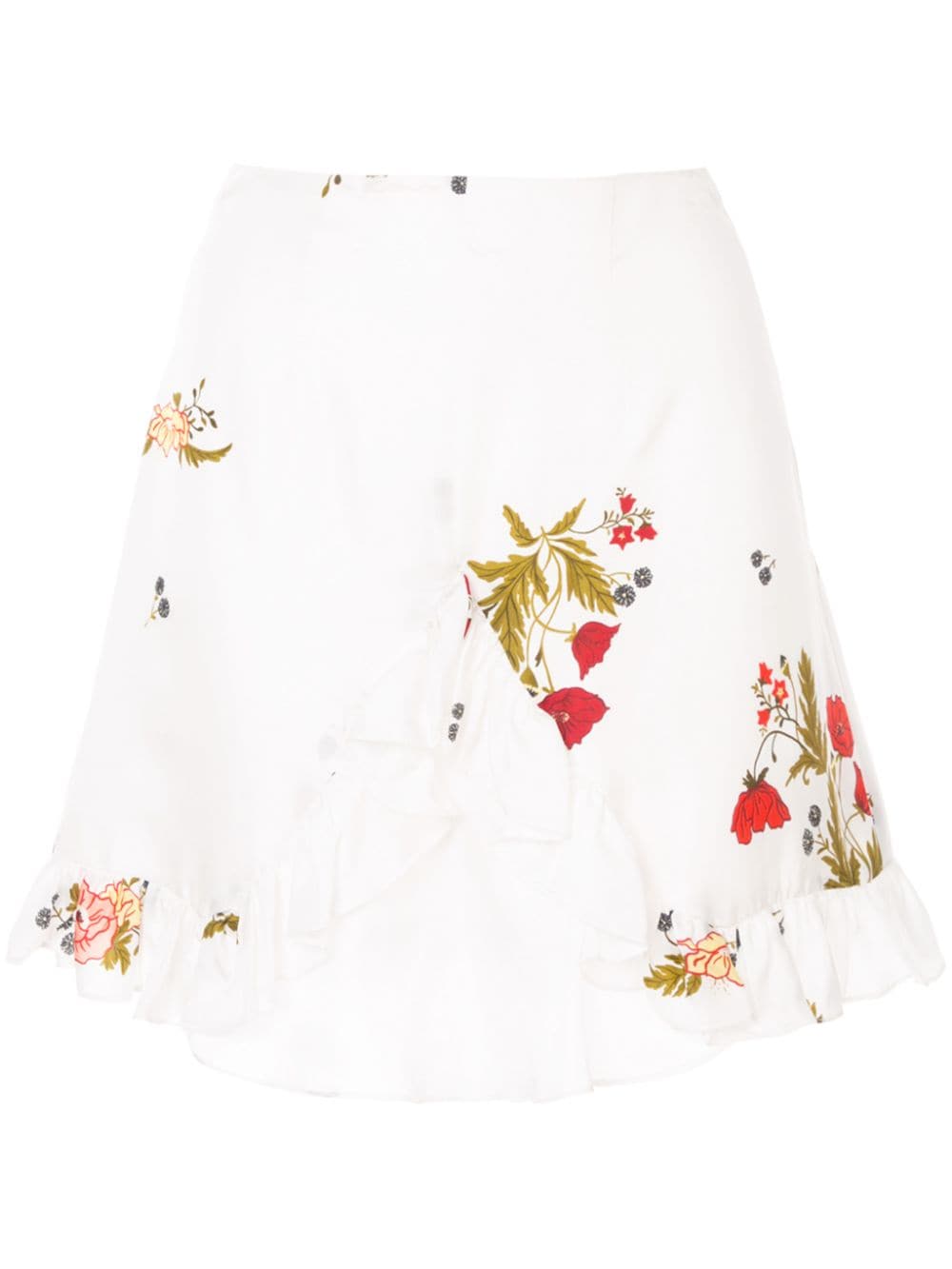 MACGRAW Bonjour Ruffle Mini Skirt