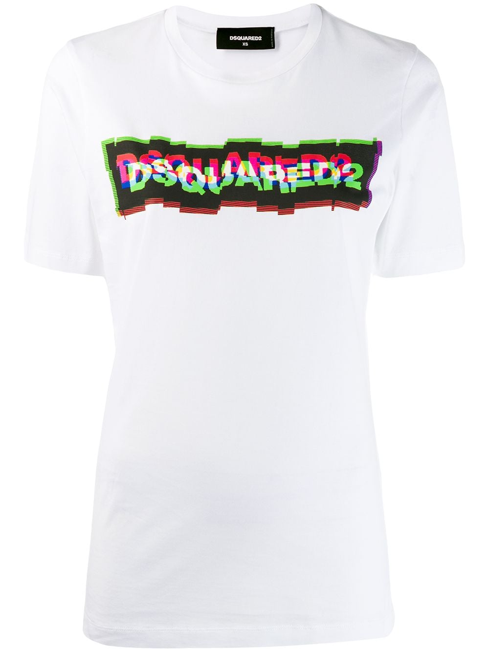 DSQUARED2 DSQUARED2 3D-Effect Logo Print T-Shirt