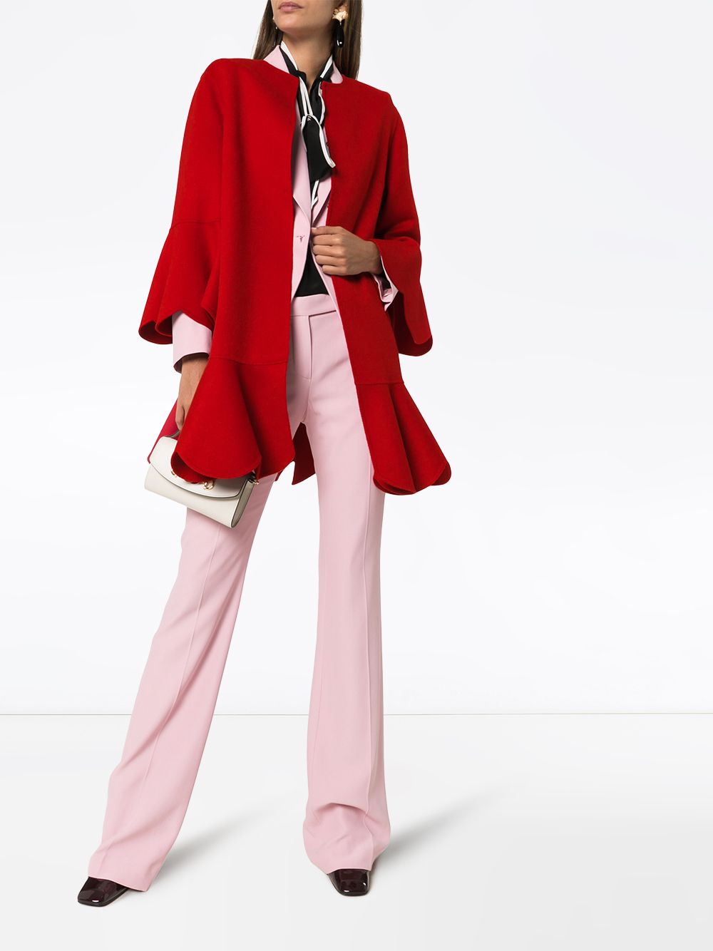 VALENTINO Wool-Cashmere Blend Coat