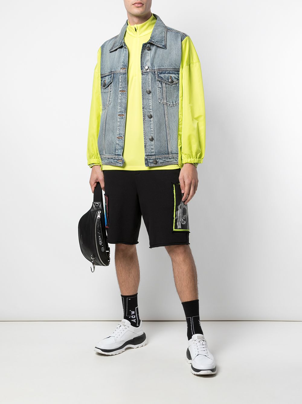 HACULLA. Haculla Hybrid Denim Contrast Jacket
