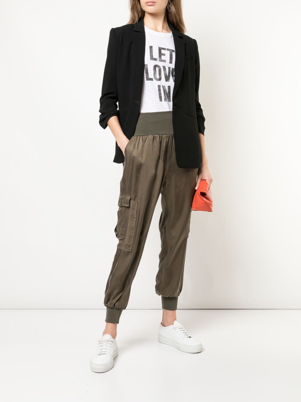 CINQ À SEPT Cinq á Sept Khloe Crepe Blazer