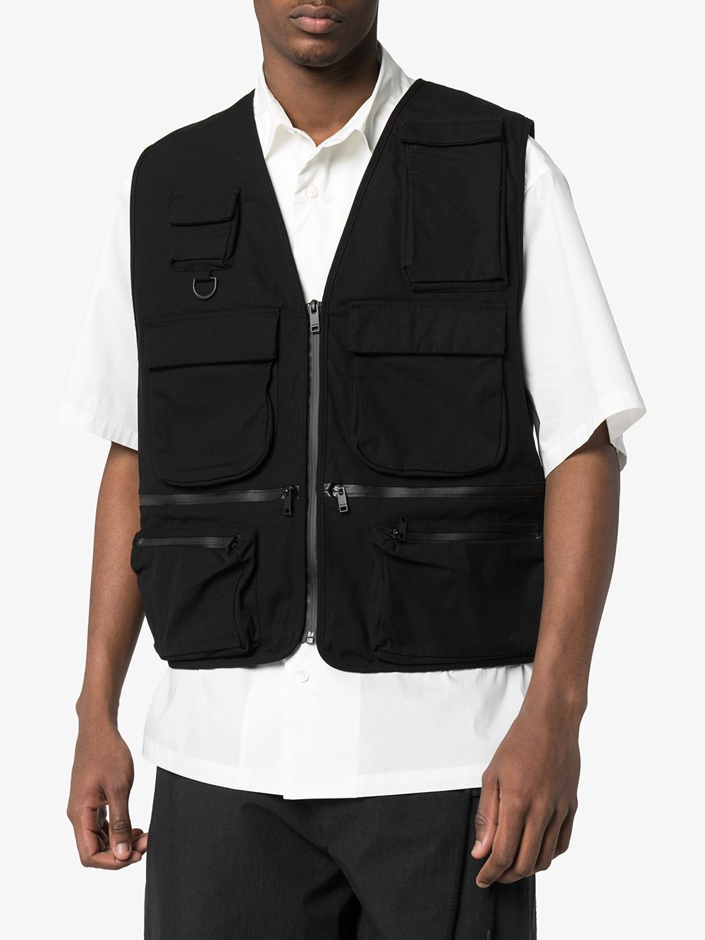 multi pocketed vest