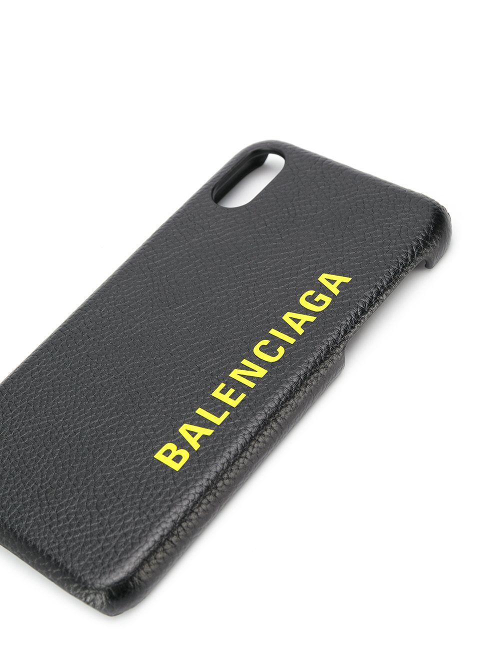 Balenciaga Cash Iphone X Case In Black - 40% Off | Editorialist