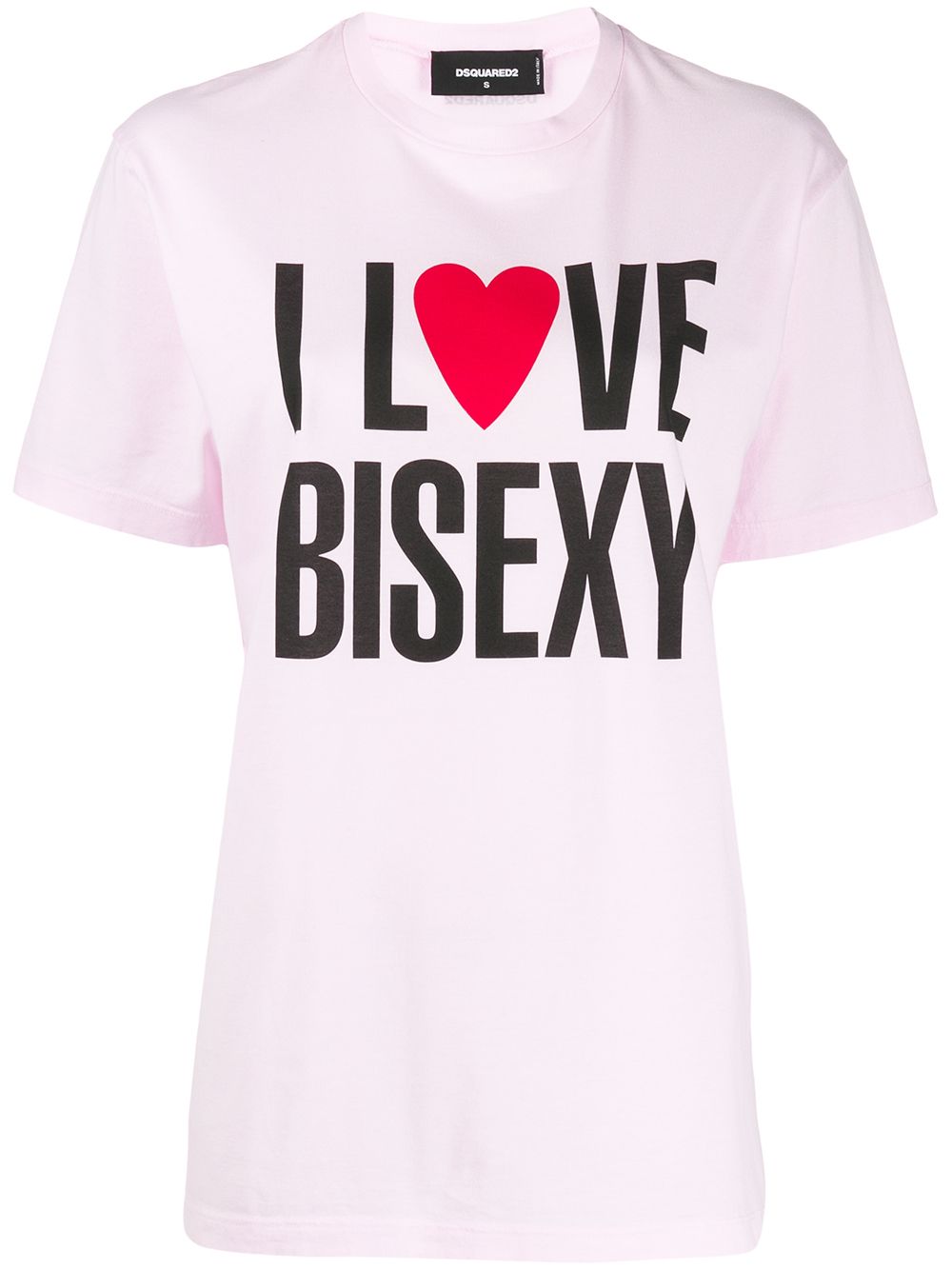 DSQUARED2 DSQUARED2 I Love Bisexy Print T-Shirt