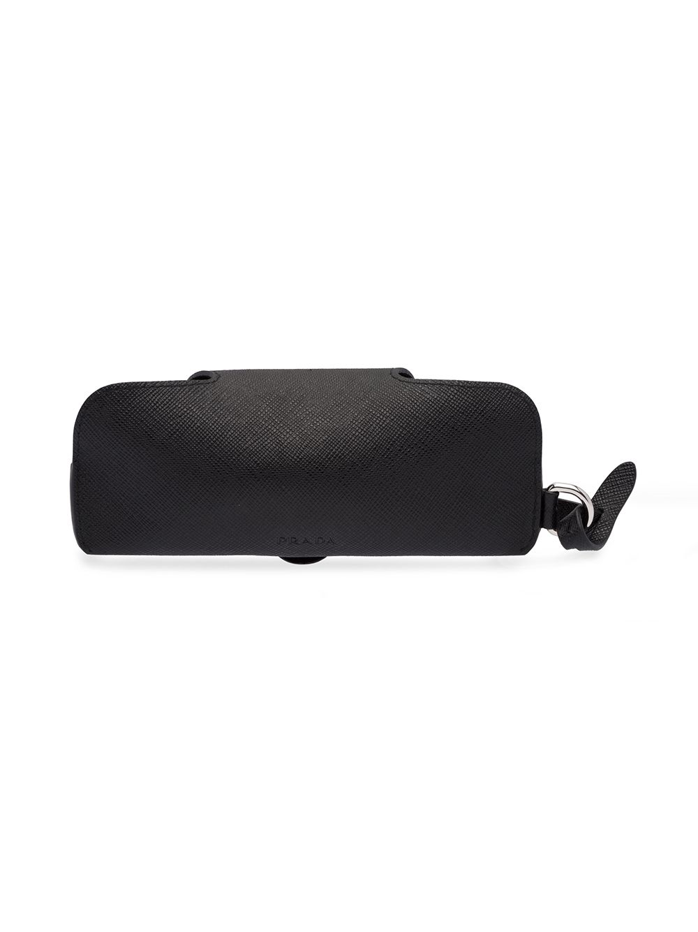Prada Lettering Logo Glasses Case - Black | Editorialist display picture 1
