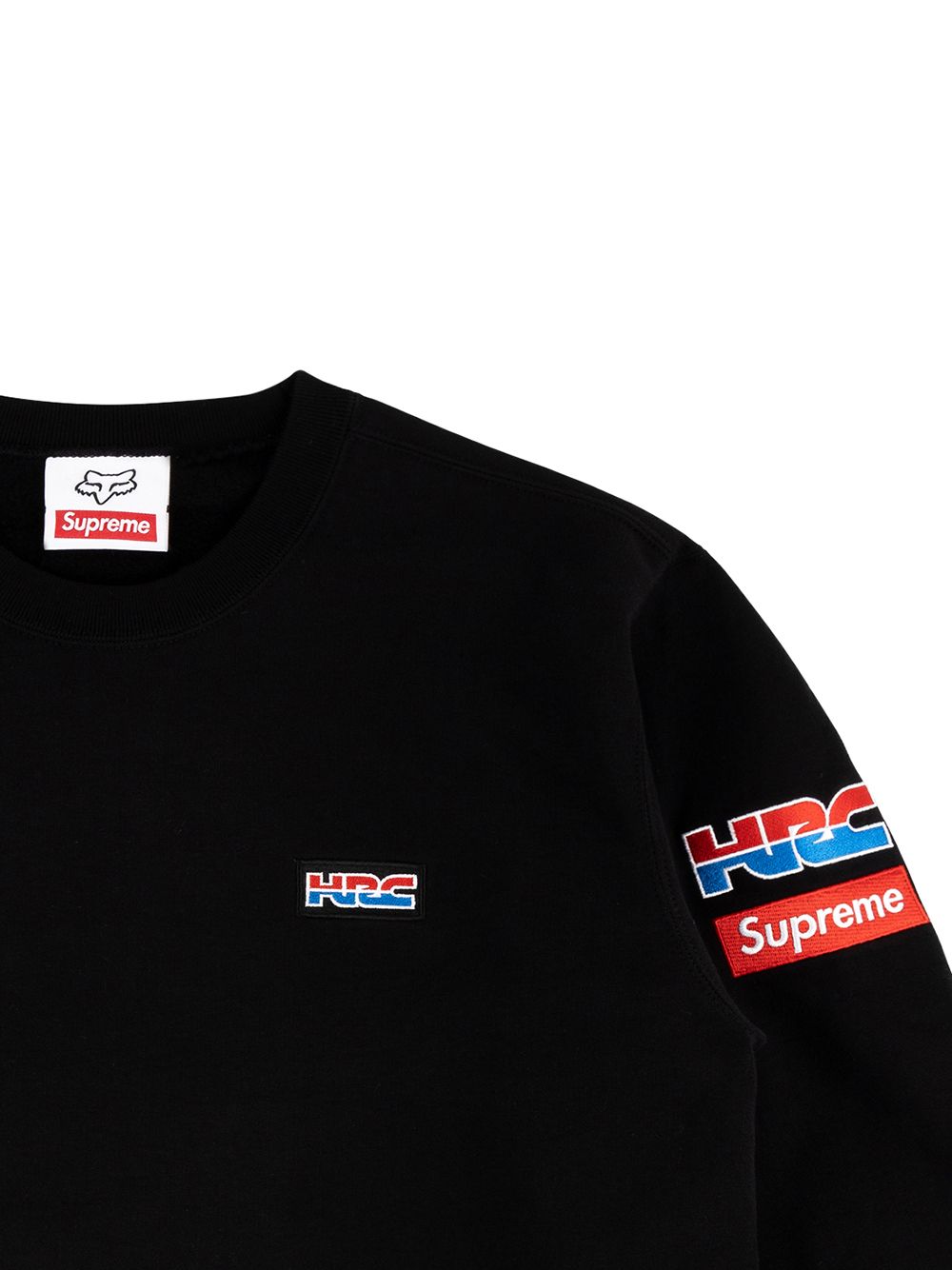 Supreme Honda Fox Racing Sweatshirt - Black | Editorialist