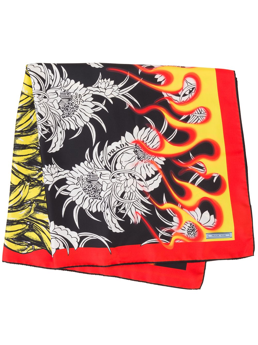 prada scarf silk