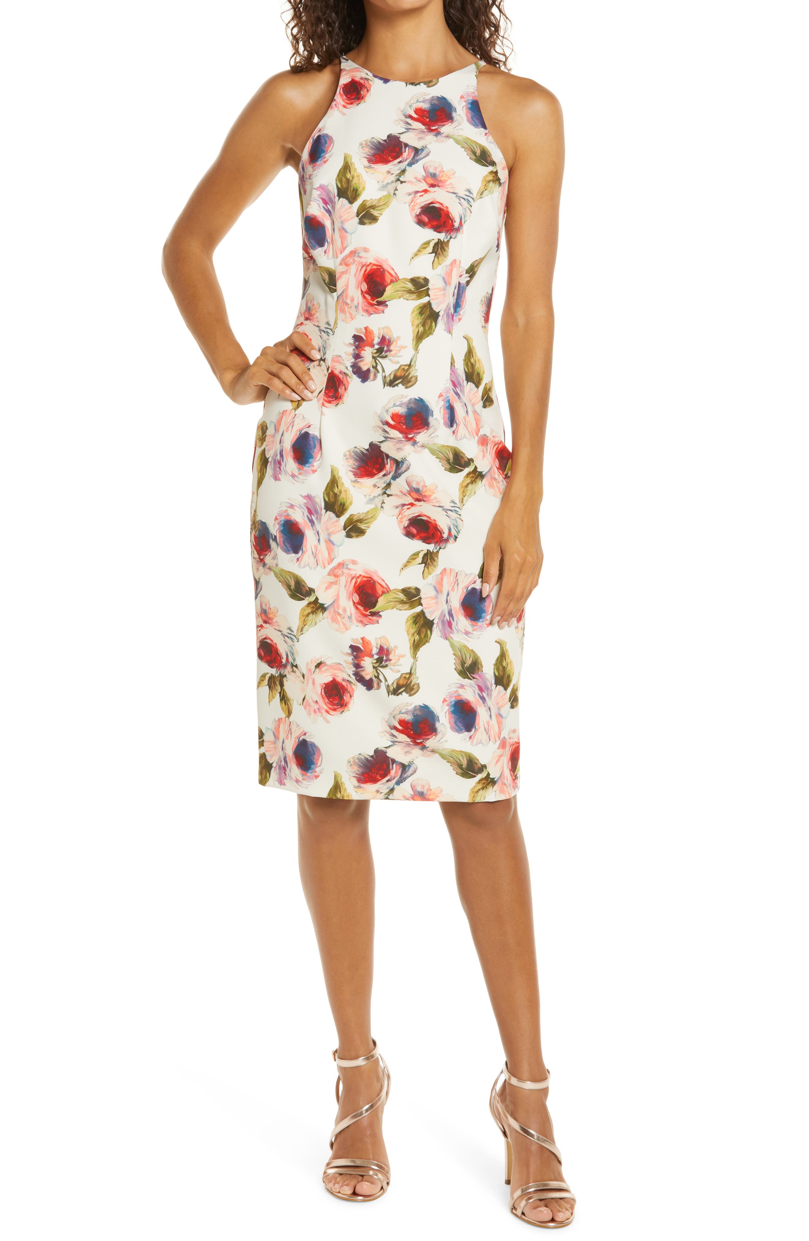 激安単価で ブラックハロー Black Halo レディース ワンピース ワンピース ドレス Pandora Bold Floral Print Dress Bewitched 50 Off Kweli Shop