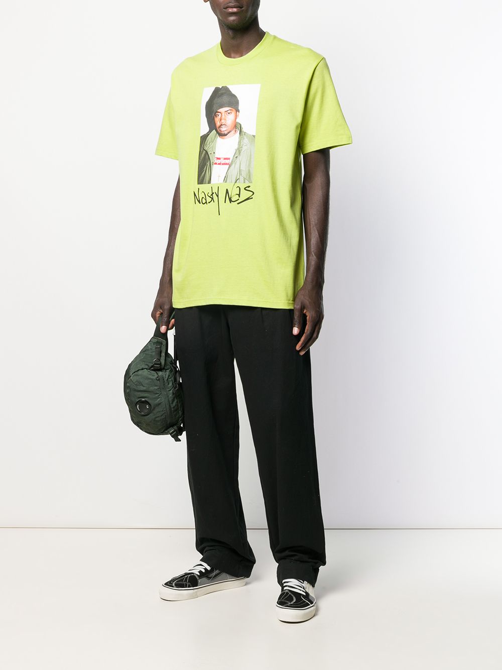 SUPREME SUPREME Nasty Nas Photographic-Print T-Shirt