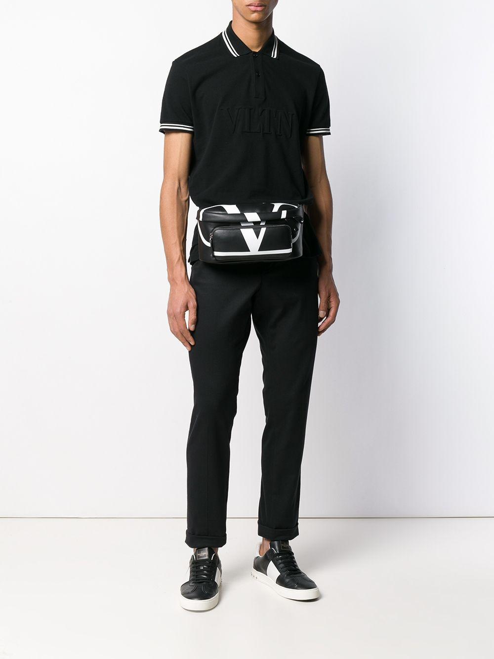 VALENTINO VLOGO Leather Belt Bag