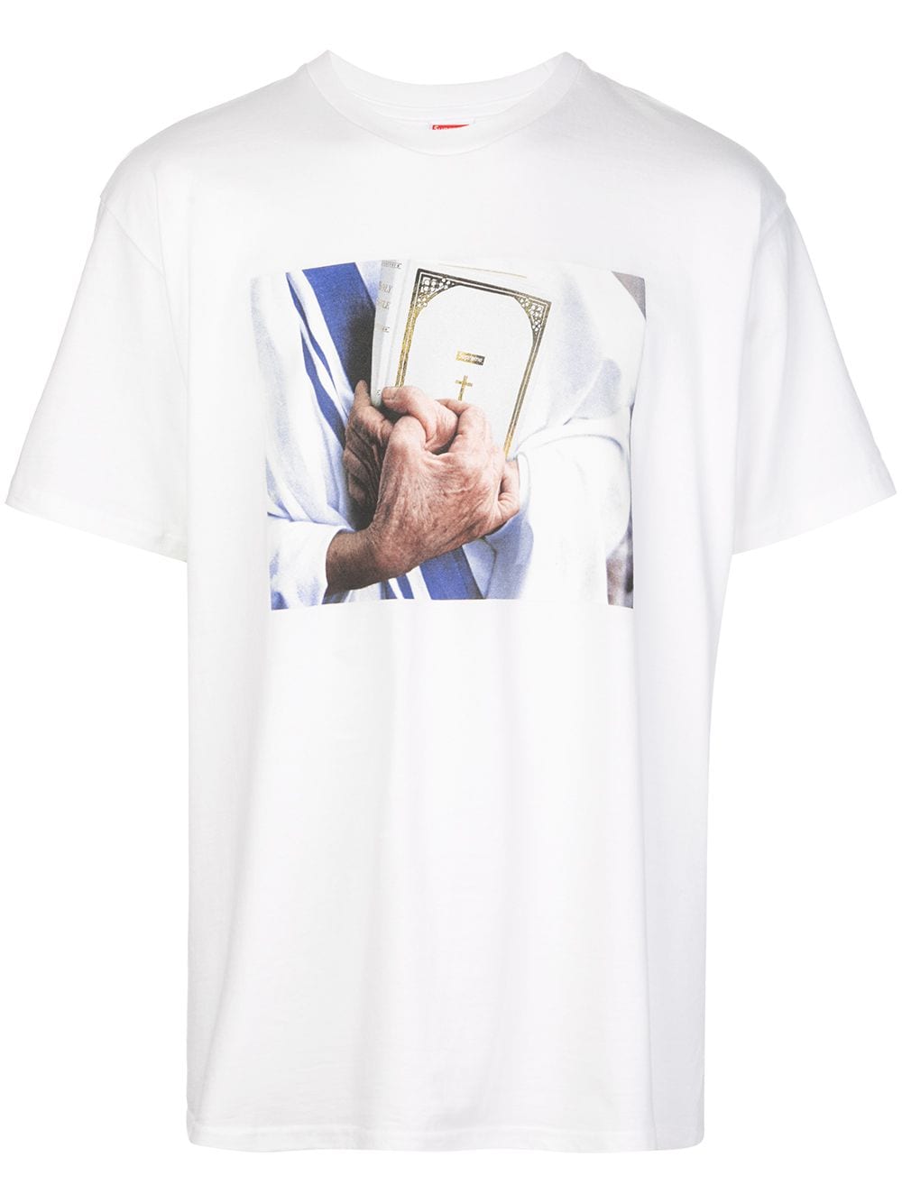 SUPREME SUPREME Bible-Print T-Shirt