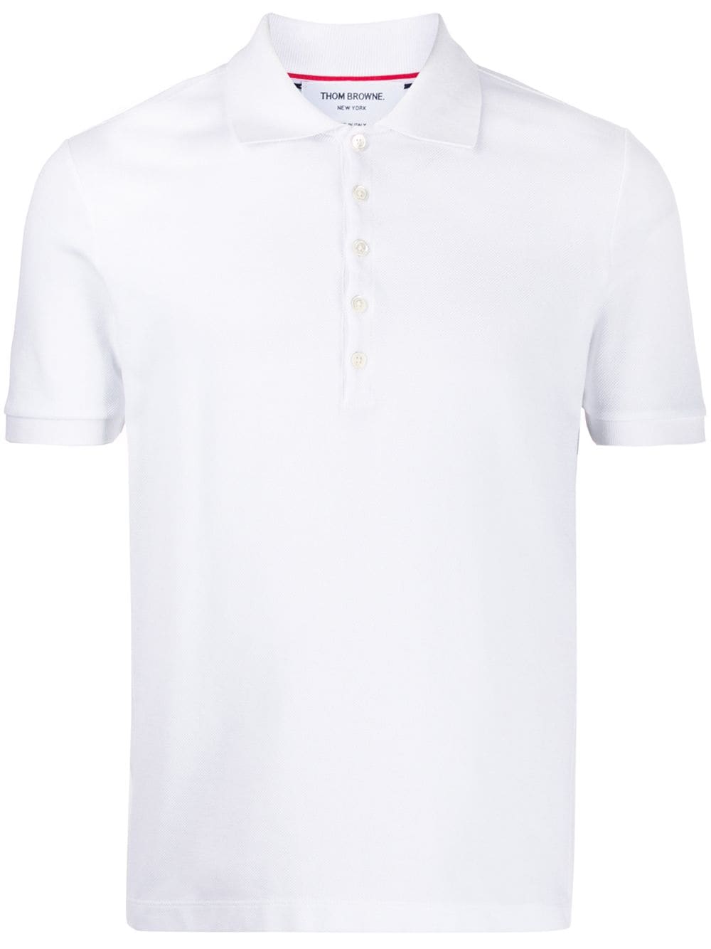 THOM BROWNE THOM BROWNE 4-Bar Piqué Polo Shirt