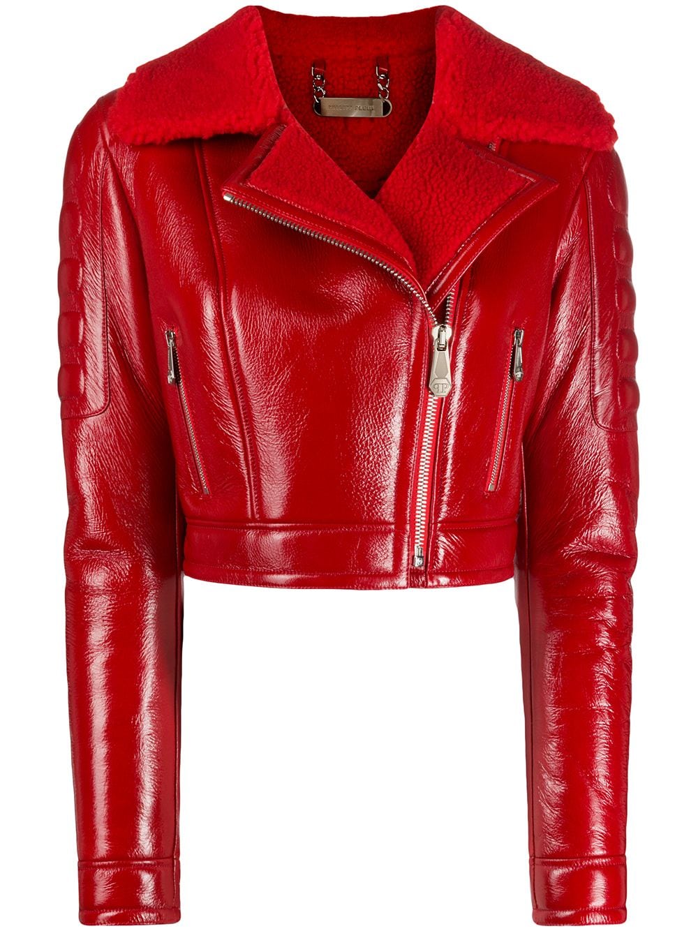 PHILIPP PLEIN Lined Biker Jacket