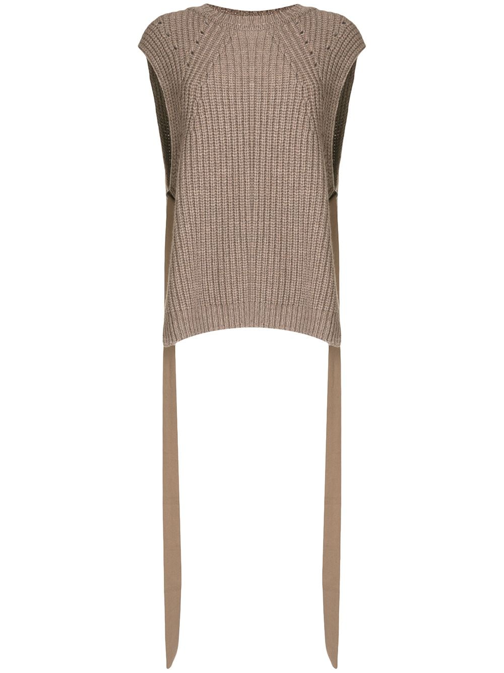 GOEN.J Goen.J Side-Tie Knit Top